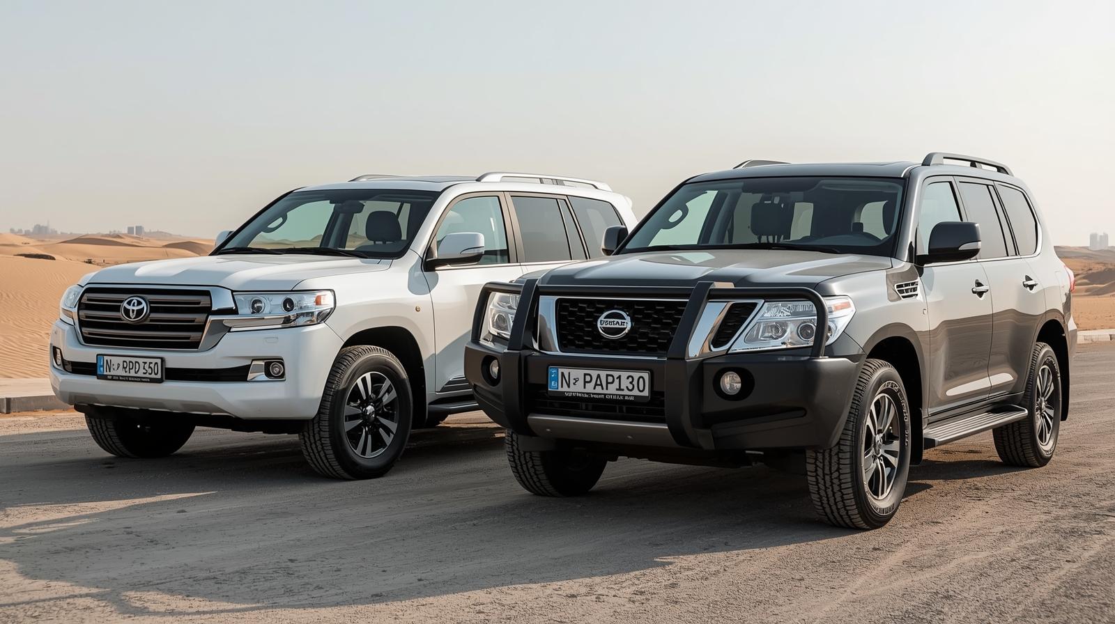 Comparing Toyota Land Cruiser and Nissan Patrol in Dubai: Ultimate SUV ...