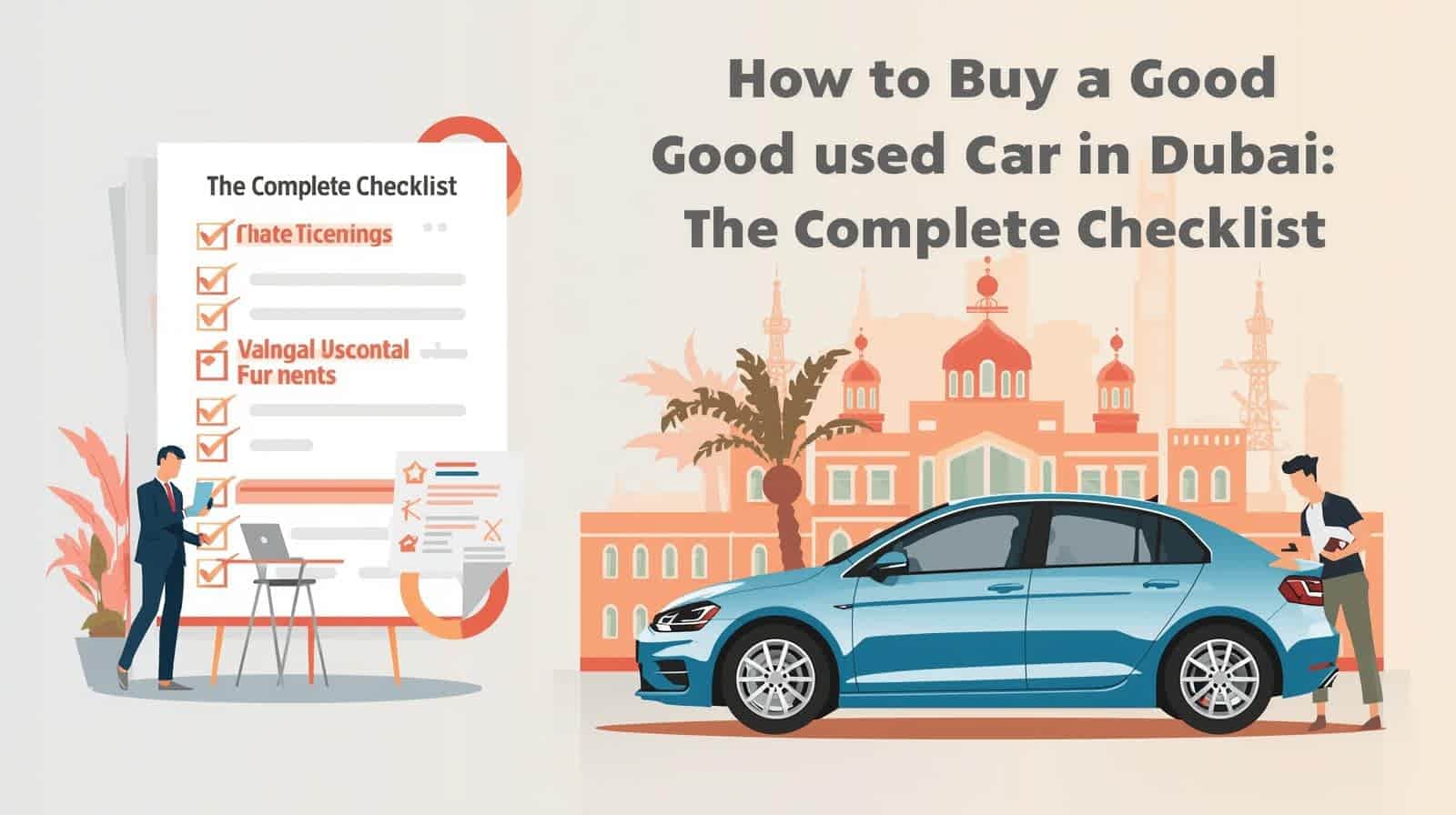 How to Buy a Good Used Car in Dubai: A Complete Checklist